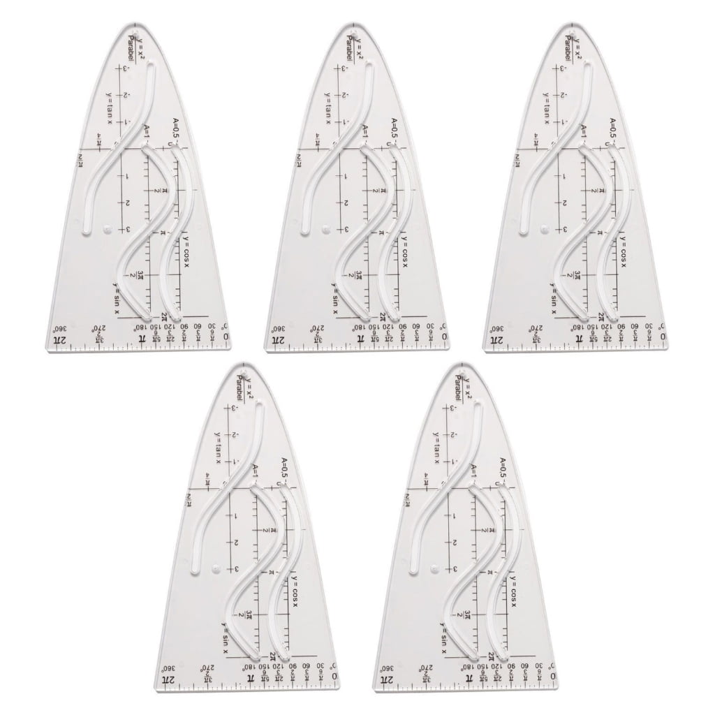 Parabola Stencil Parabolic Stencil for Student, Office, Painting ...