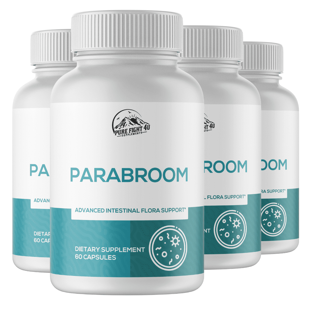 Parabroom Advanced Intestinal Flora Support 4 Bottles 240 Capsules ...