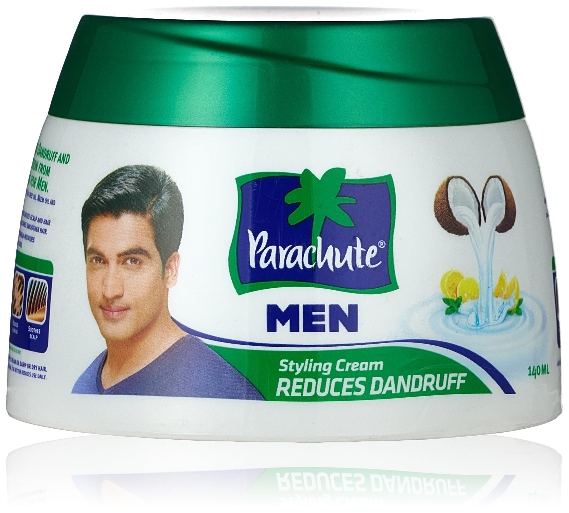 Parachute Men Anti Dandruff Styling Cream - 140 ml - Walmart.com
