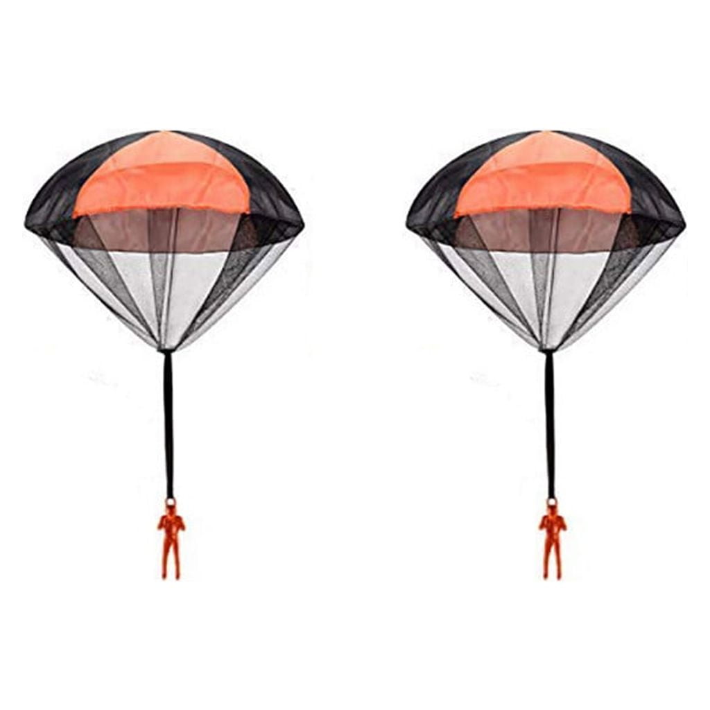Parachute Toy 2 Pack Tangle Free Throwing Toy Parachute Outdoor Flying ...