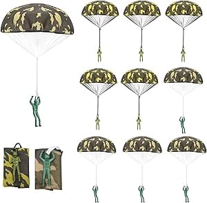 Parachute Toy, Tangle Free Throwing Toy Parachute, Outdoor Toss It Up ...