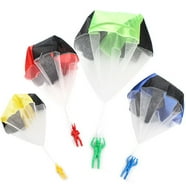 4 Pack Tangle Free Throwing Toy Parachute Toys Flying Toy Parachute men ...