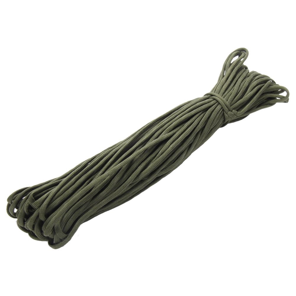 Paracord 550 Parachute Cord Lanyard Rope Mil Spec 100FT Survival Rope ...