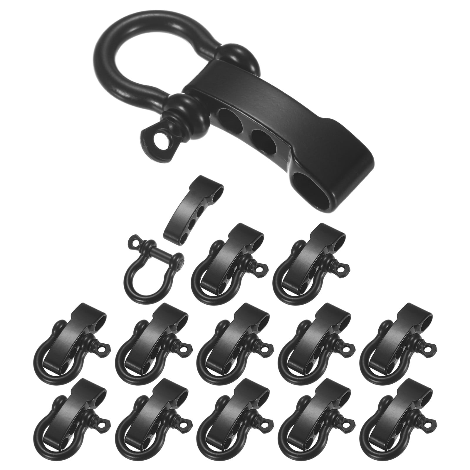 Paracord Bracelet Shackle Buckle [14PCS] - Adjustable Metal O Bow ...