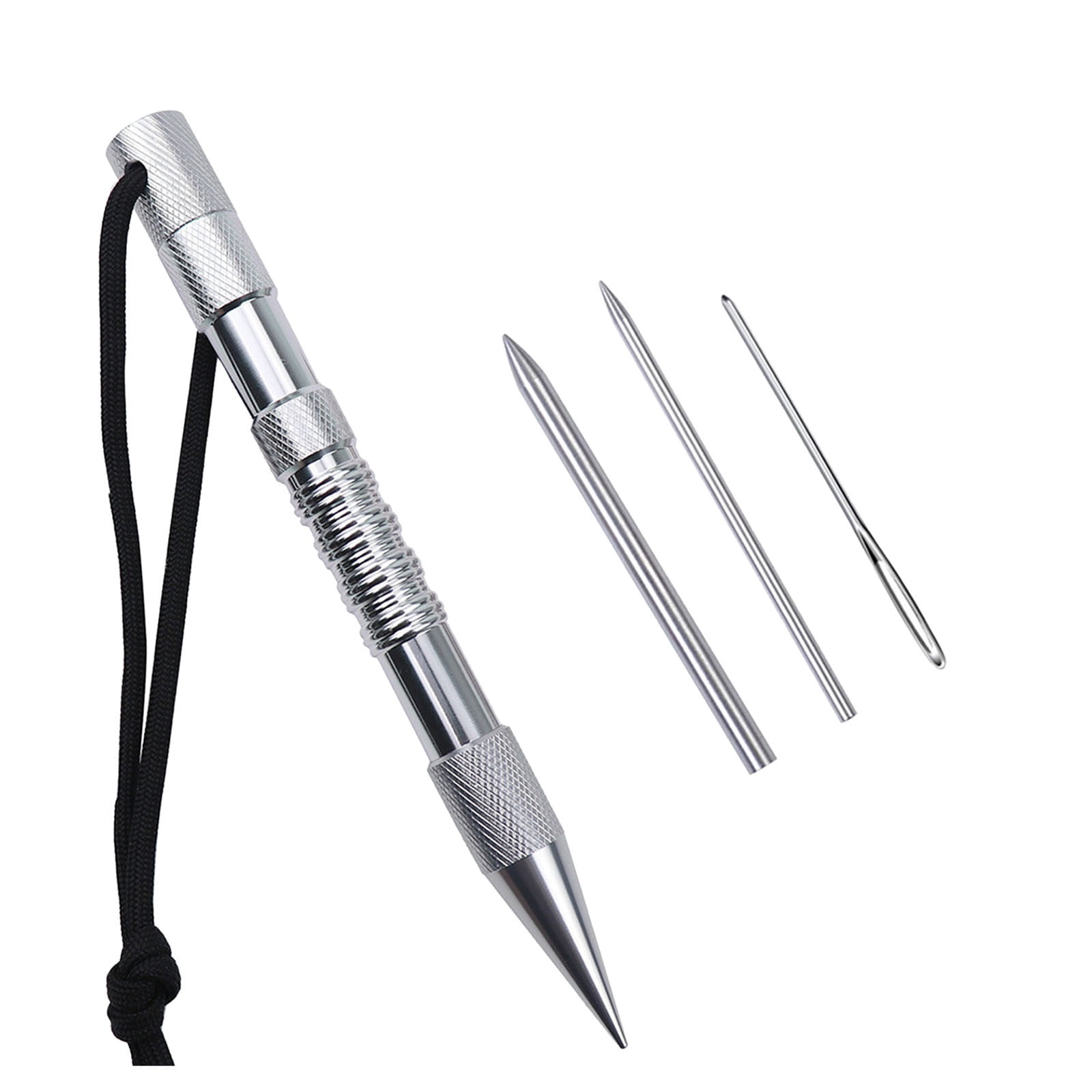 Paracord Lacing Tool Leathercraft Weaving Needle Set Stainless Steel ...