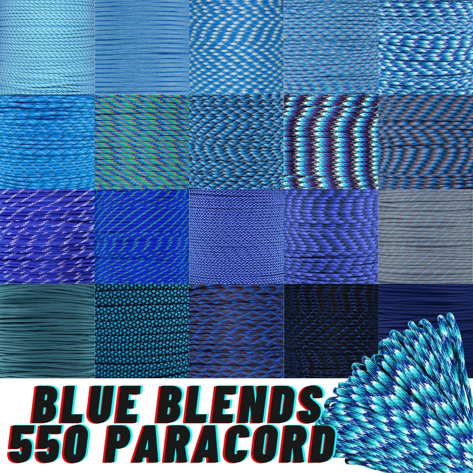 Paracord Planet | 550 Paracord 10 FT (Hank) Various Colors – Type III ...