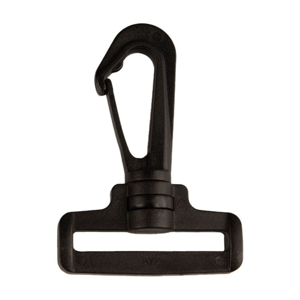 Paracord Planet Black Plastic 1 1/2 Inch Swivel Snap Hooks for Bags and ...