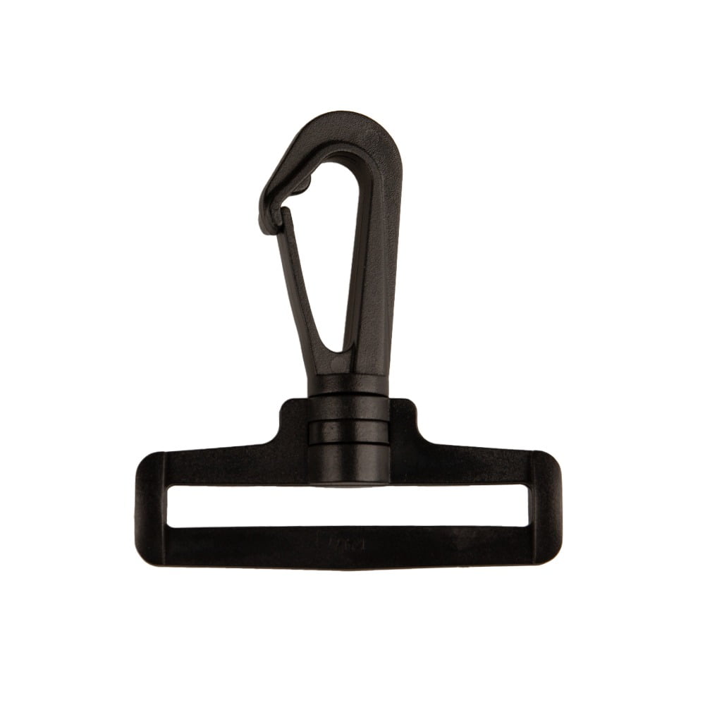 Paracord Planet Black Plastic 2 Inch Swivel Snap Hooks for Bags and ...