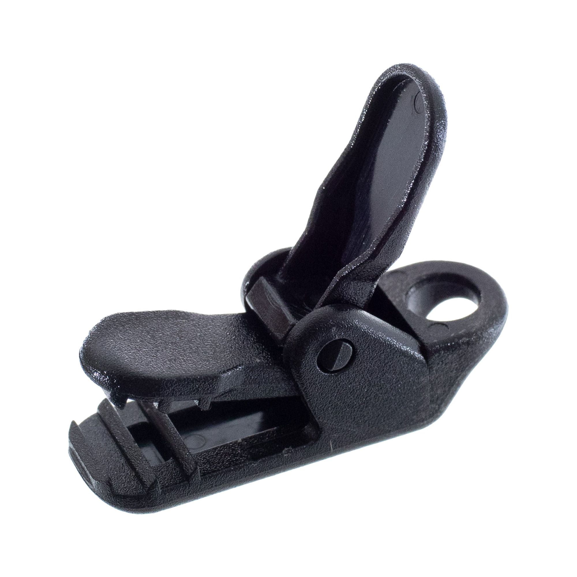 Paracord Planet Black Plastic Awning Tarp Clamp - Pack Options ...
