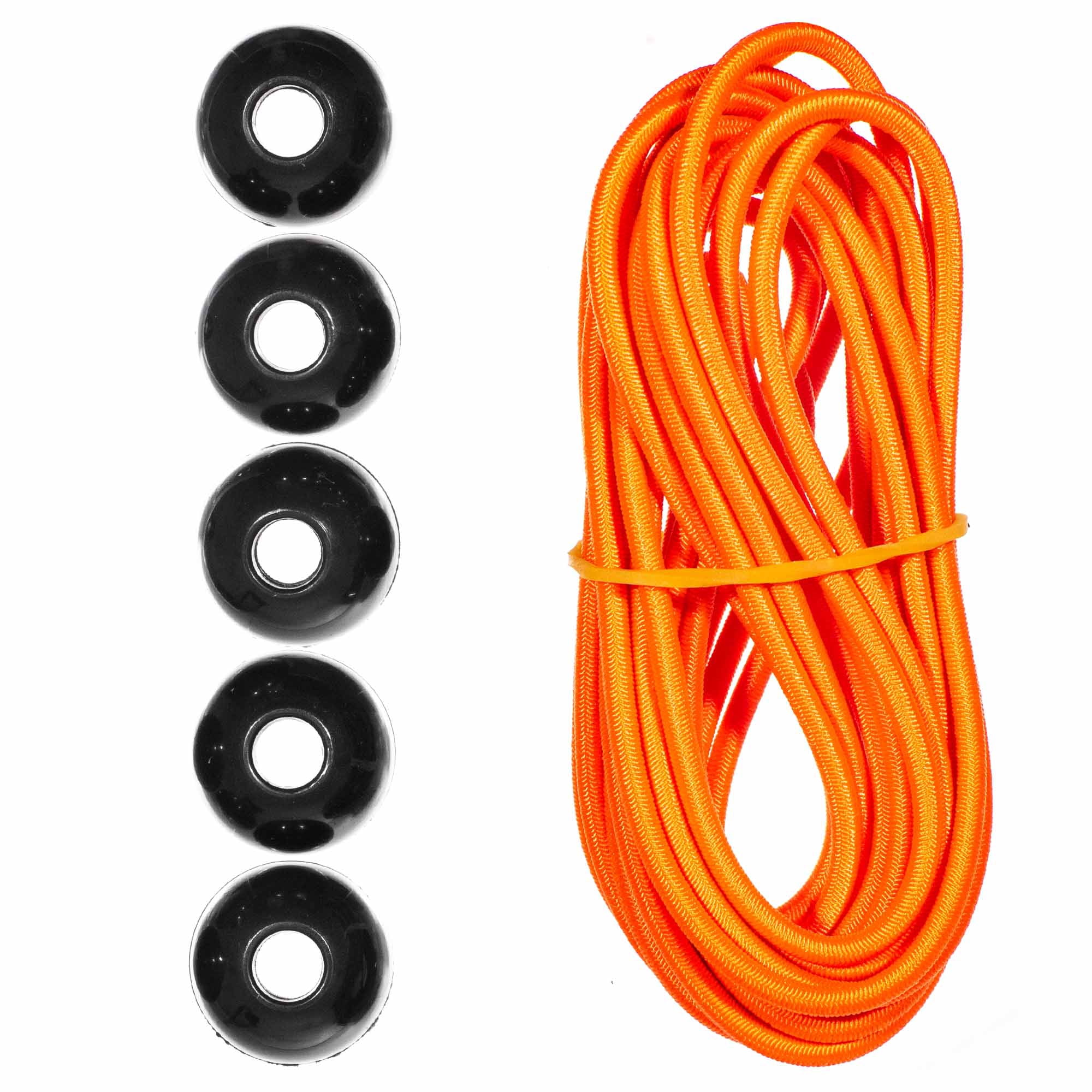 Paracord Planet Colored Bungee Cord and Ball Bungee Kits - 10 Feet of 1 ...