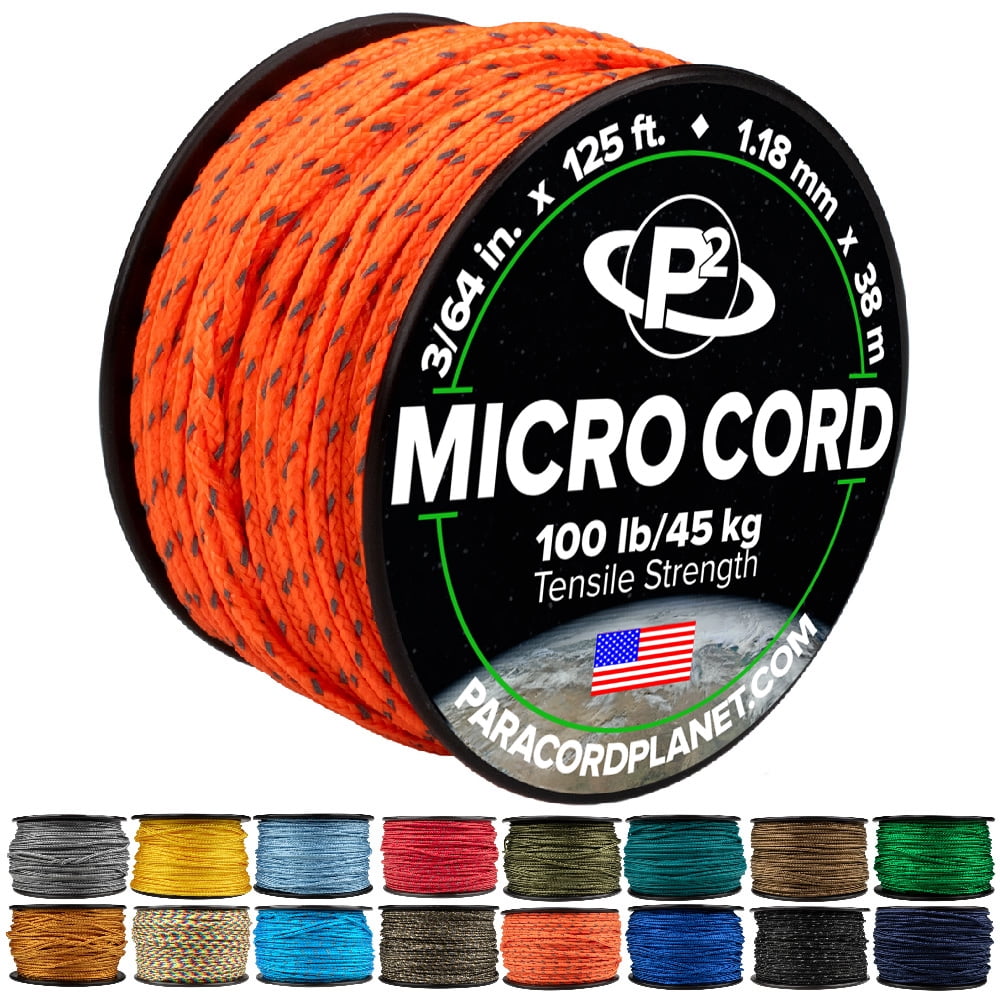 Paracord Planet Micro Paracord – Thin Braided Cord for Crafting ...