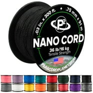 Paracord Planet 7 Strand Tactical Cord with 550 lb Test Nylon - 10', 25 ...