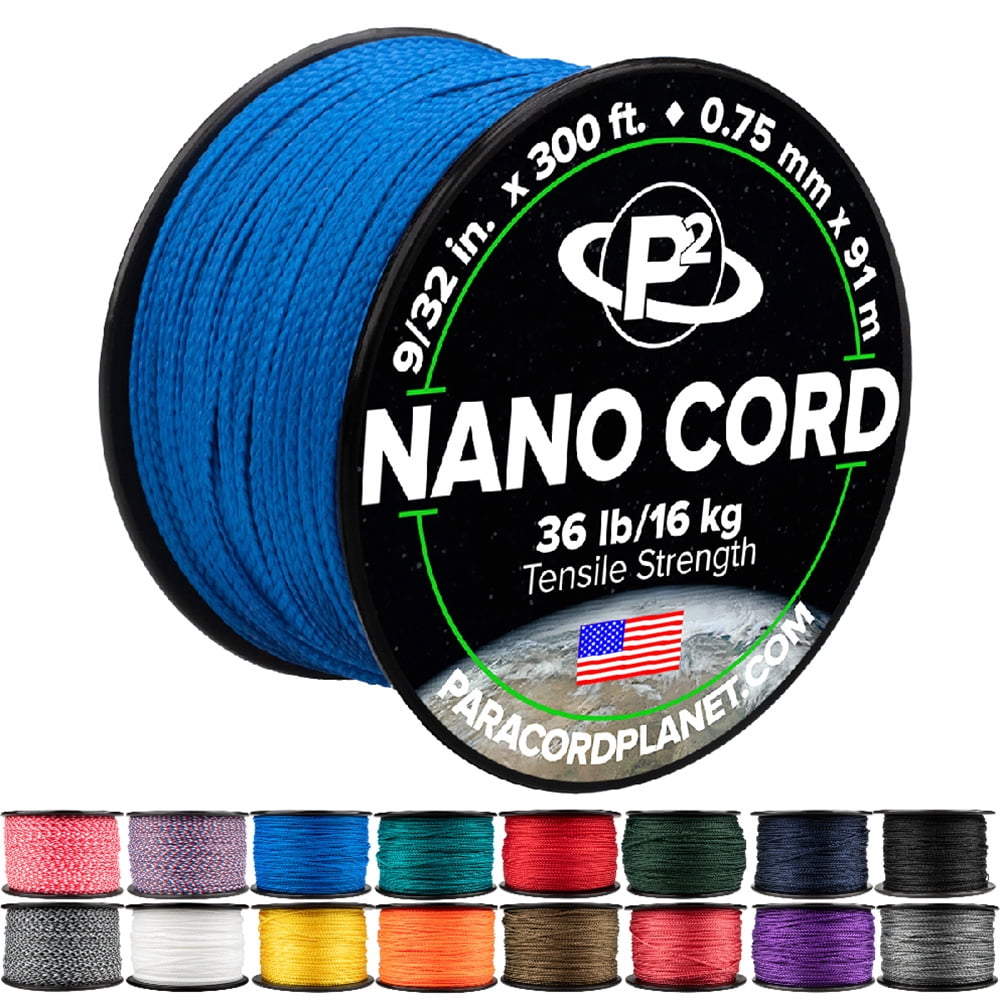 Paracord Planet Nano Cord - 300 foot Spools of .75 mm Nylon Cord ...
