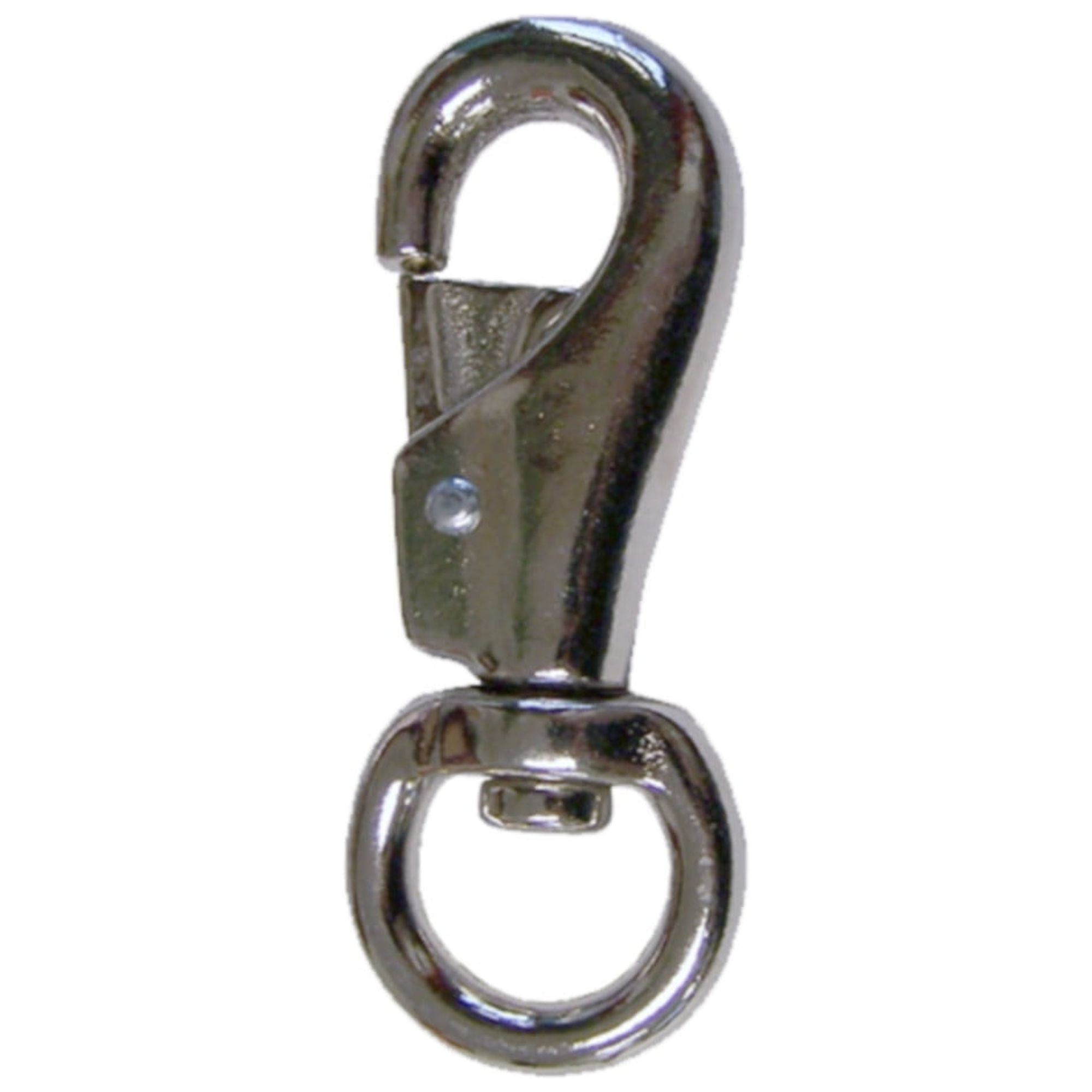 Paracord Planet Round Swivel Bull Snap - Malleable Iron and Nickel - 7/ ...