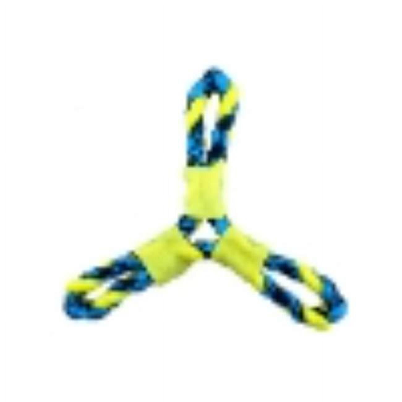 Paracord Rope Twisted Tri-flyer Toy, Yellow - Walmart.com