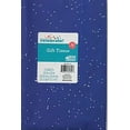 Parade Blue with Silver Sequin Tissue Paper, 12pk - Walmart.com