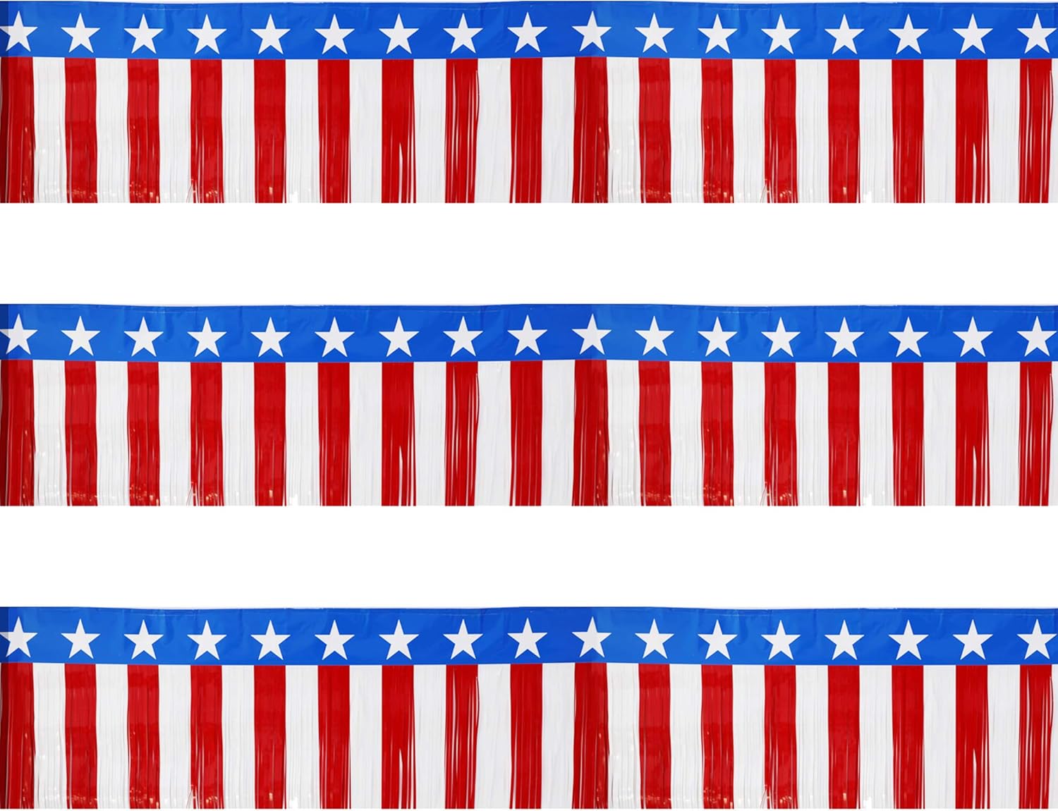 Parade Floats Foil Fringe Skirting Decorations - Pack of 3 - American ...