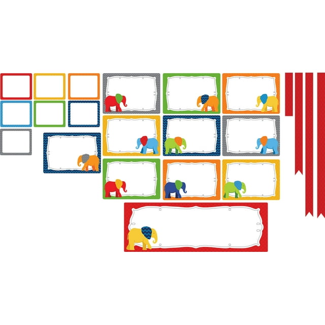 Parade of Elephants Classroom Management Bulletin Board Set (Wallchart ...