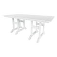 Paradise 71" HDPE Plastic Rectangle Dining Table - Walmart.com
