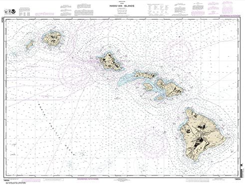 Paradise Cay Publications, Inc. NOAA Chart 19004: Hawai'ian Islands ...