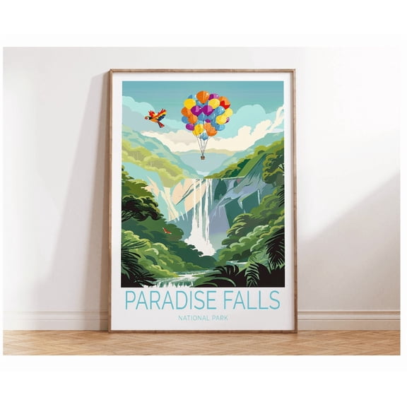 Beach Picnic Summer Seascape Poster Coastal Wall Art Home Decor Office ...