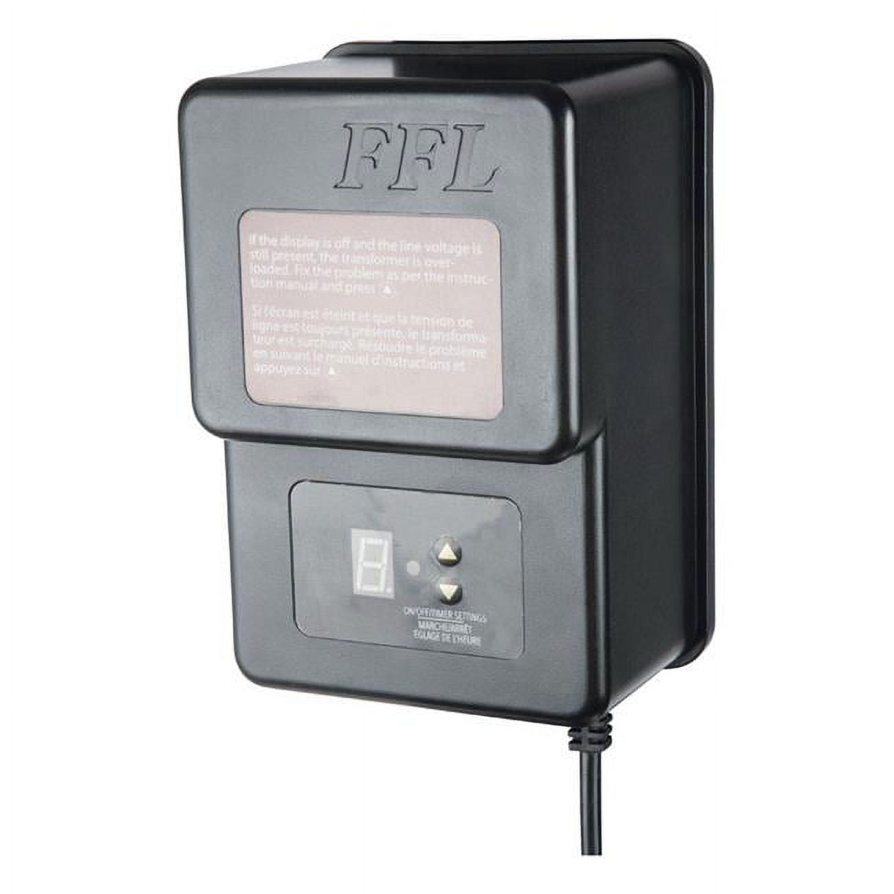 Paradise Lighting Black Plug In 100 W Control Box 1 pk - Walmart.com