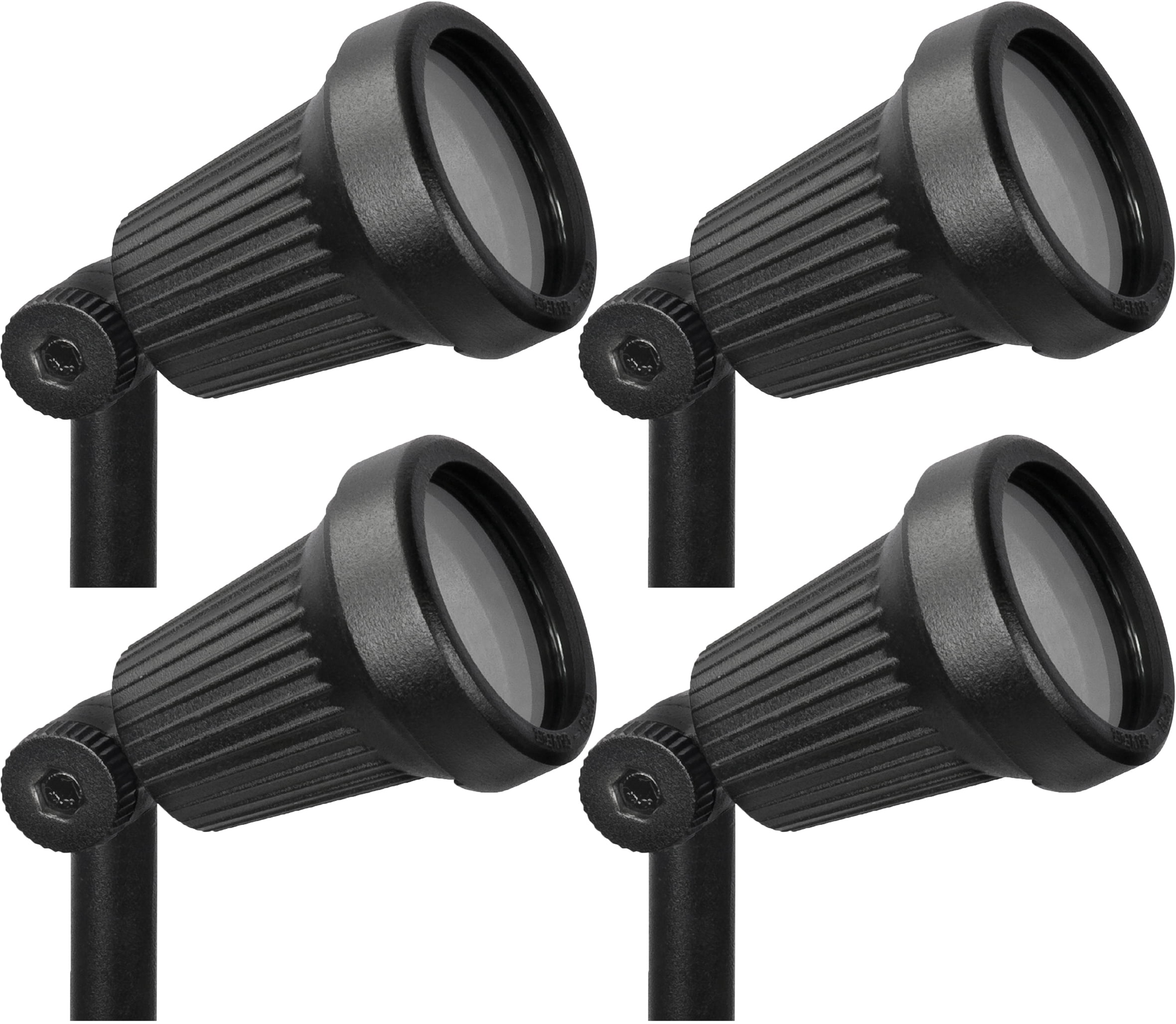 Paradise GL22724 Low Voltage Cast Aluminum 20W Spotlight (4 Pack ...