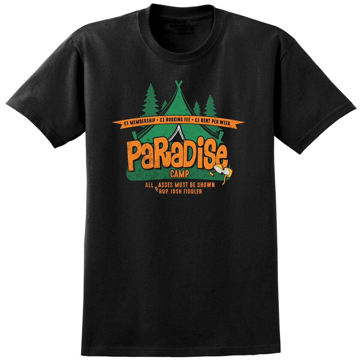 Paradise Park Carrry on Camping Inspired T-shirt - Retro 70s British ...