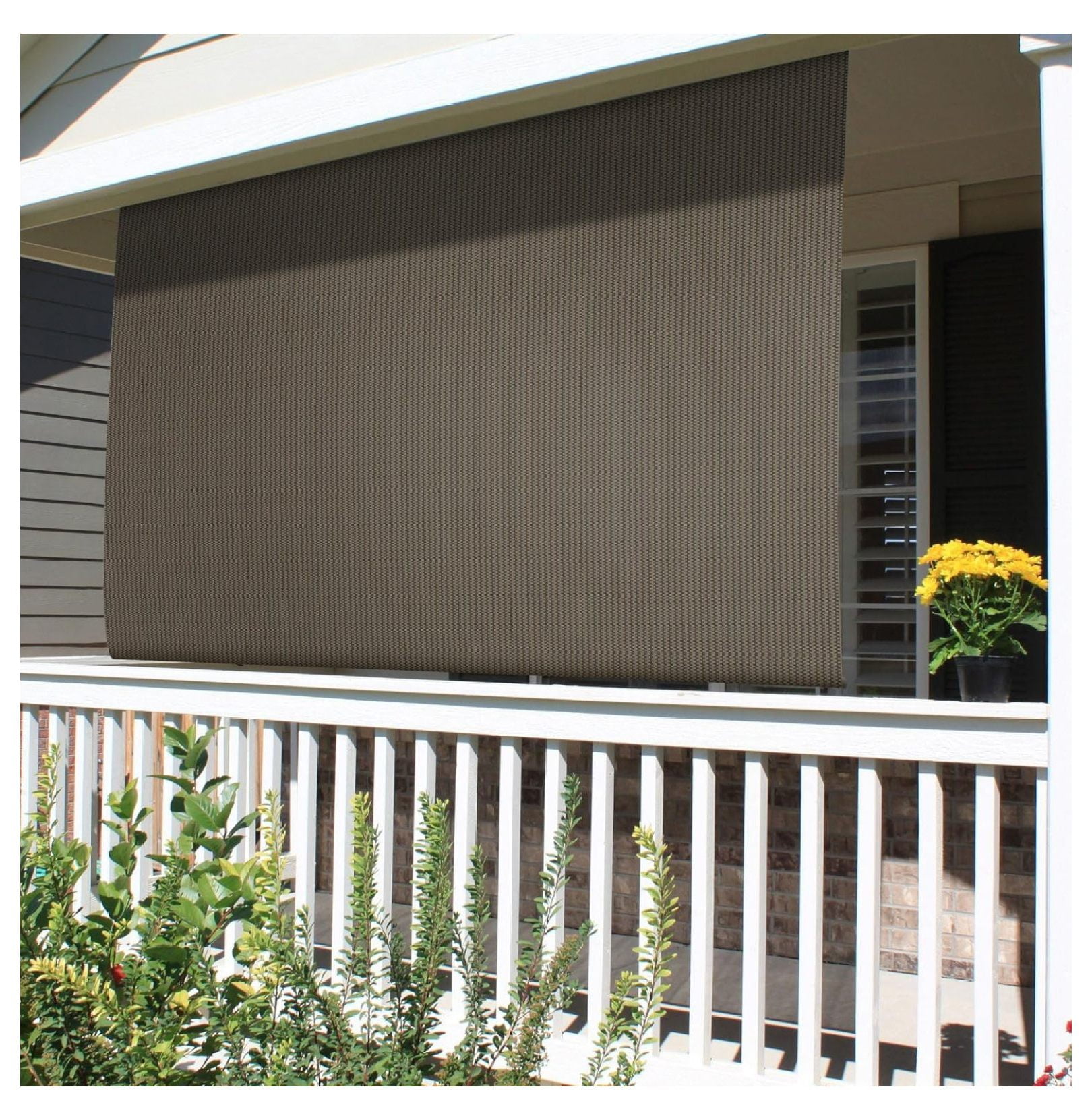 Paradise Shades Roll Up Outdoor 8'Wx15'H Shade Exterior Blinds for ...