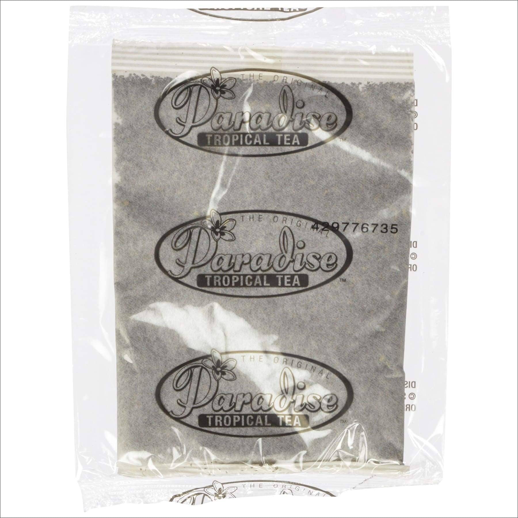 Paradise Tropical Tea Black Tea Filter Packs for Iced Tea, 50 Pack, 1 ...