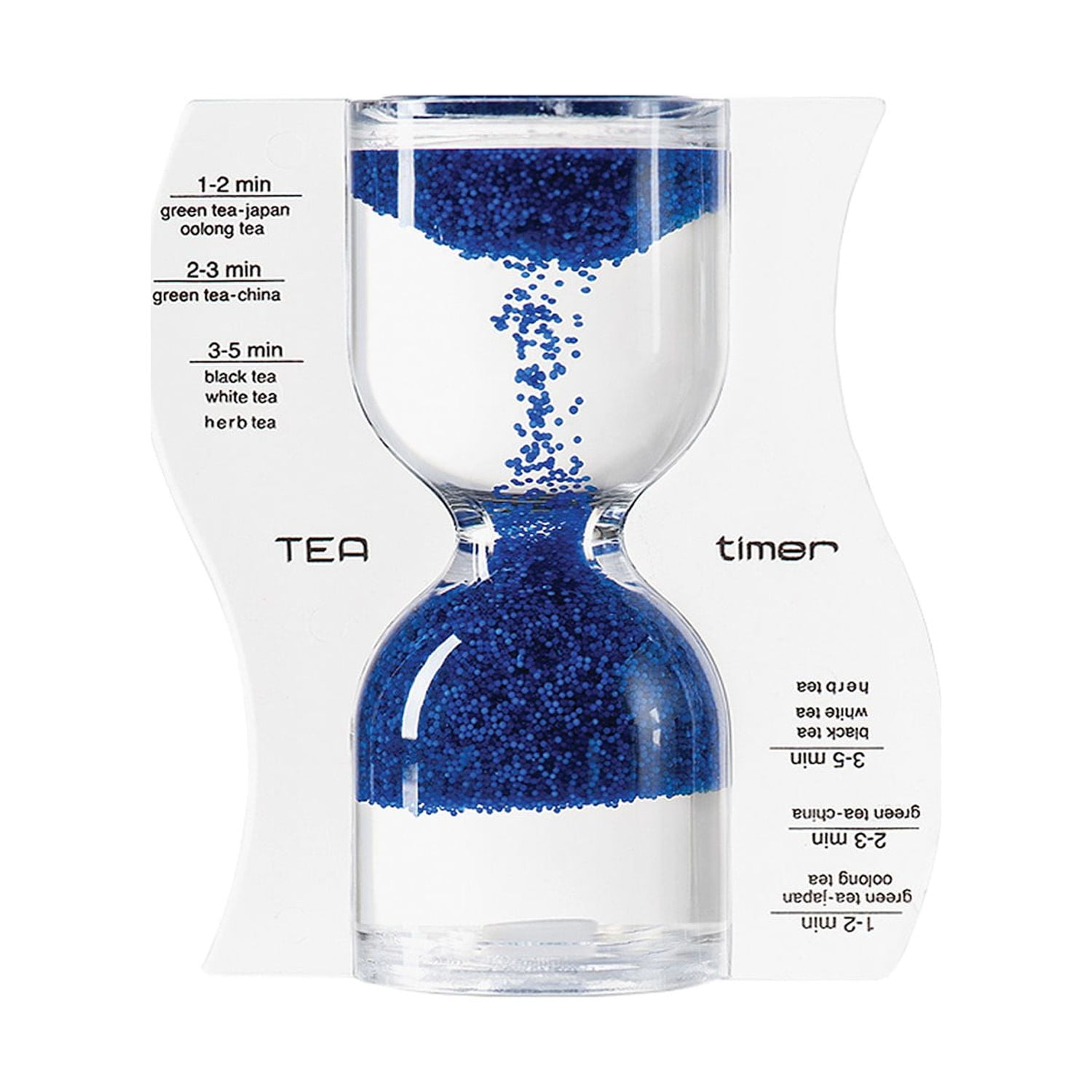 Paradox 5 Minute Tea Timer / Hourglass - Sand Flows from Bottom to Top ...