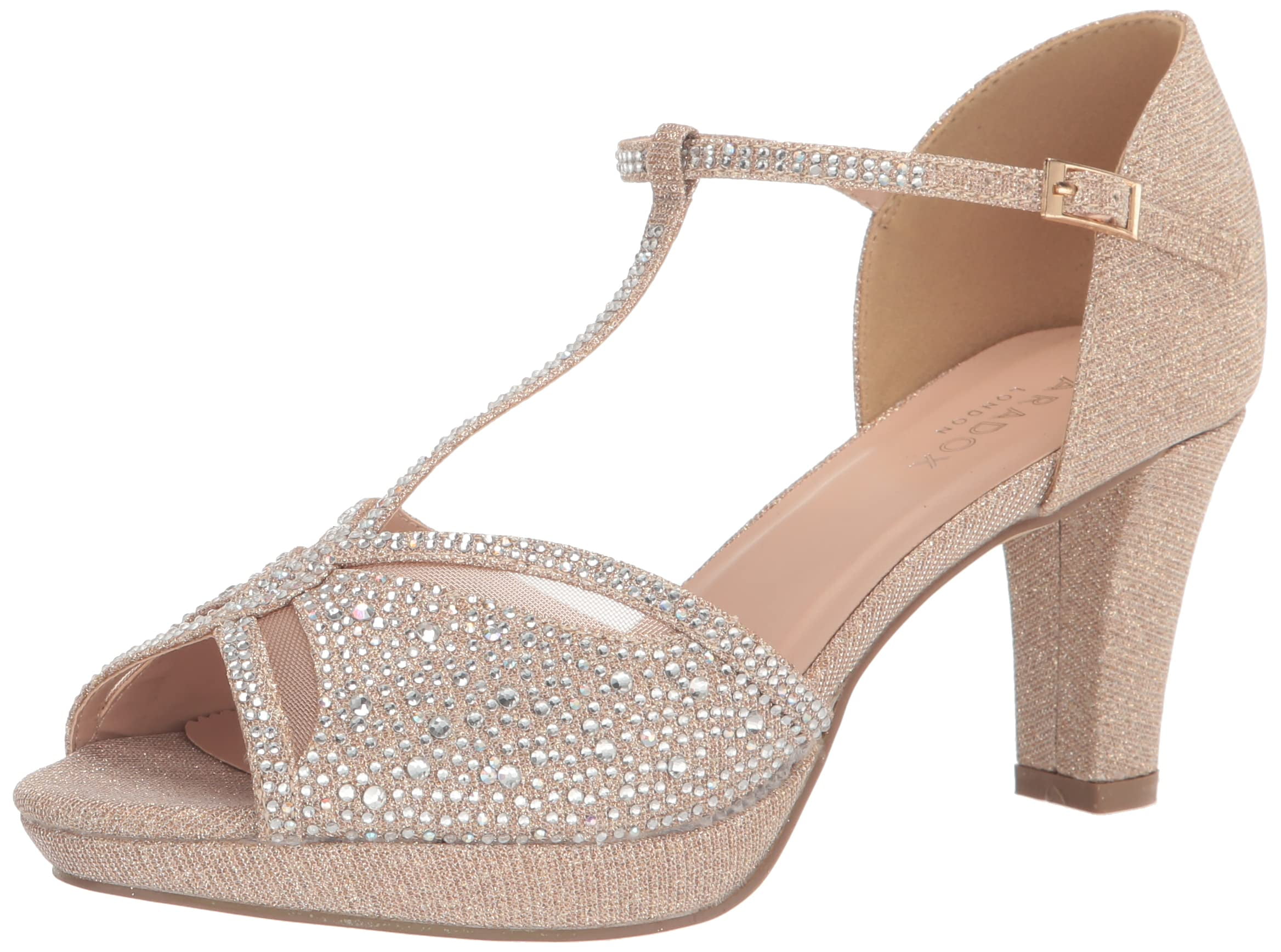 Paradox London Pink Womens' Nora Platforms, Champagne, 7 - Walmart.com