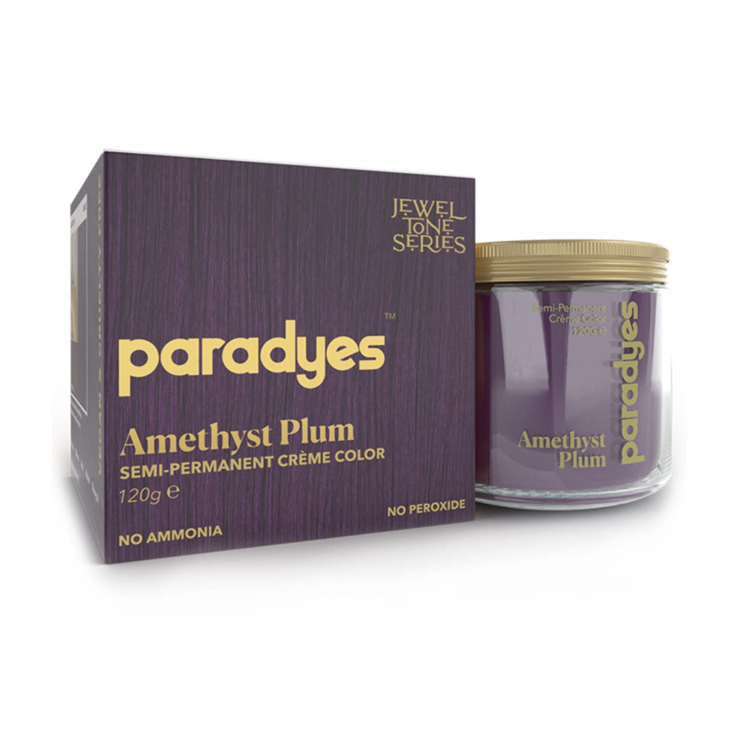 Paradyes Semi-permanent Amethyst Plum DIY Conditioner Based Hair Colour ...