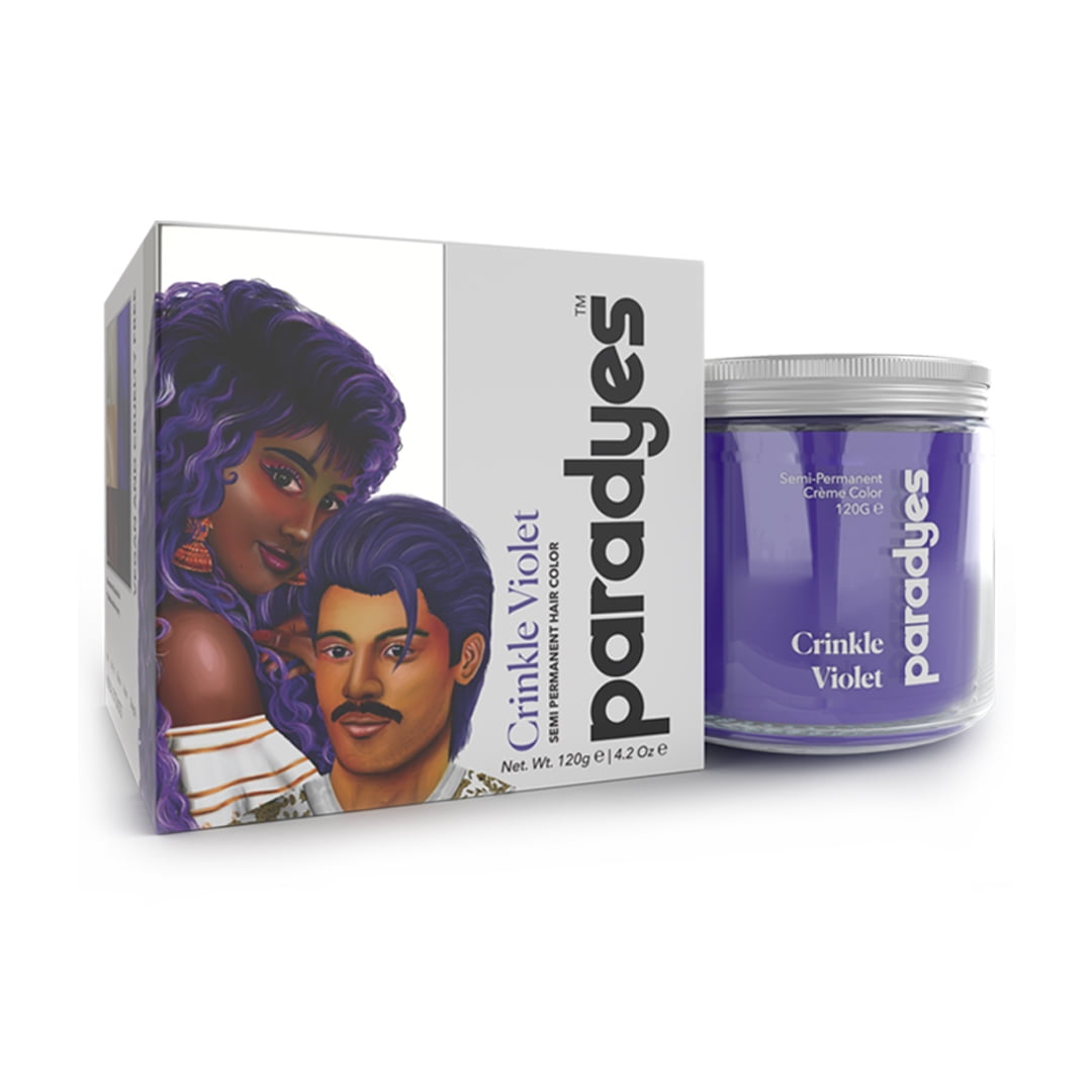 Paradyes Crinkle Violet Semi Permanent Hair Dye, Vegan and Naturally ...