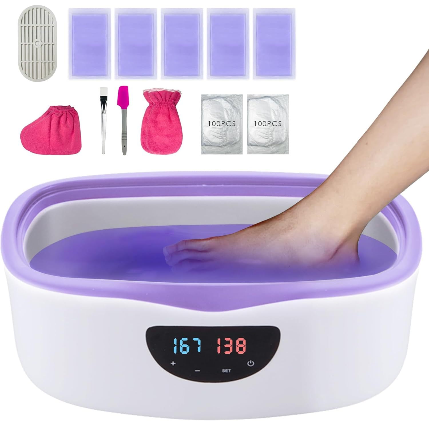 Paraffin Wax Machine for Hand and Feet Treatment - 5000ml Large ...