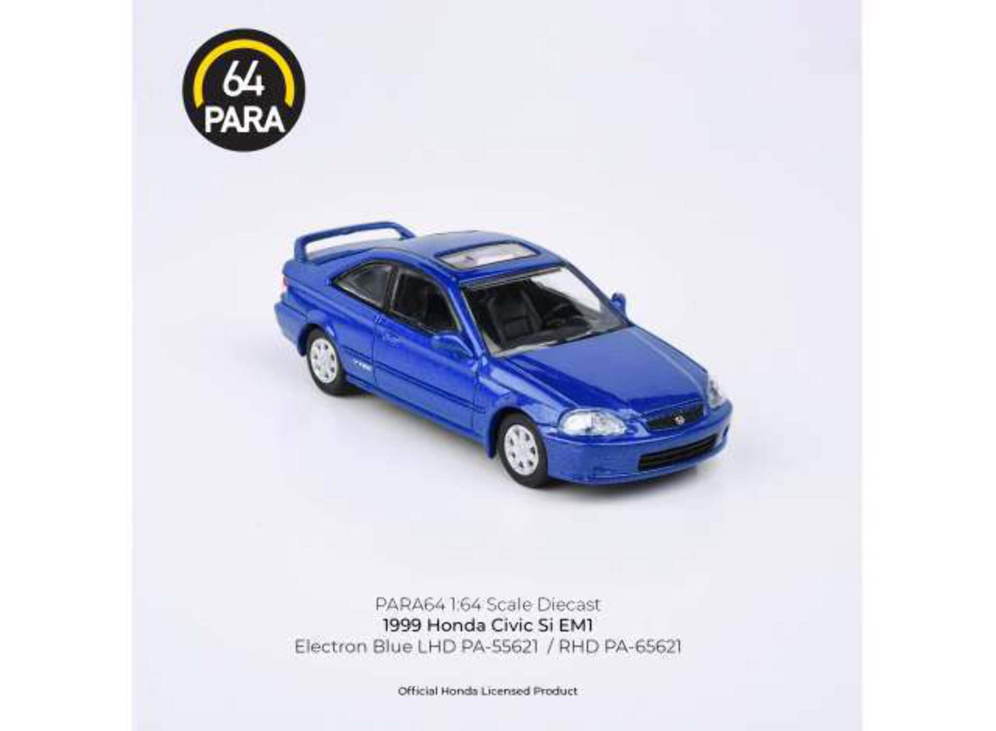 Paragon 1999 Honda Civic Si Electron Blue Metallic with Sun Roof 1-64 ...