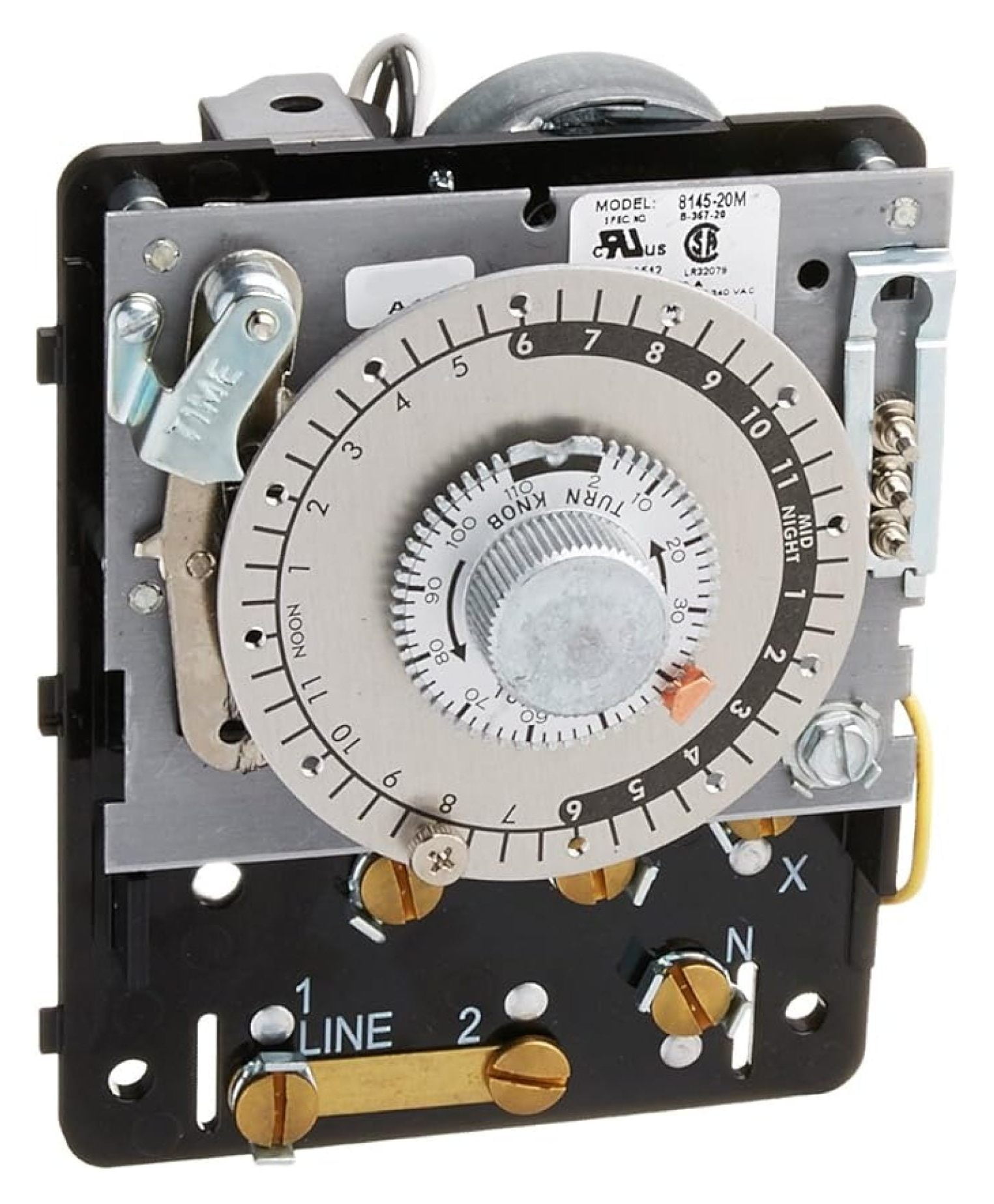 Paragon 8145-20M Defrost Timer Mechanism - 40 Amp 208/240V 60Hz - Time ...