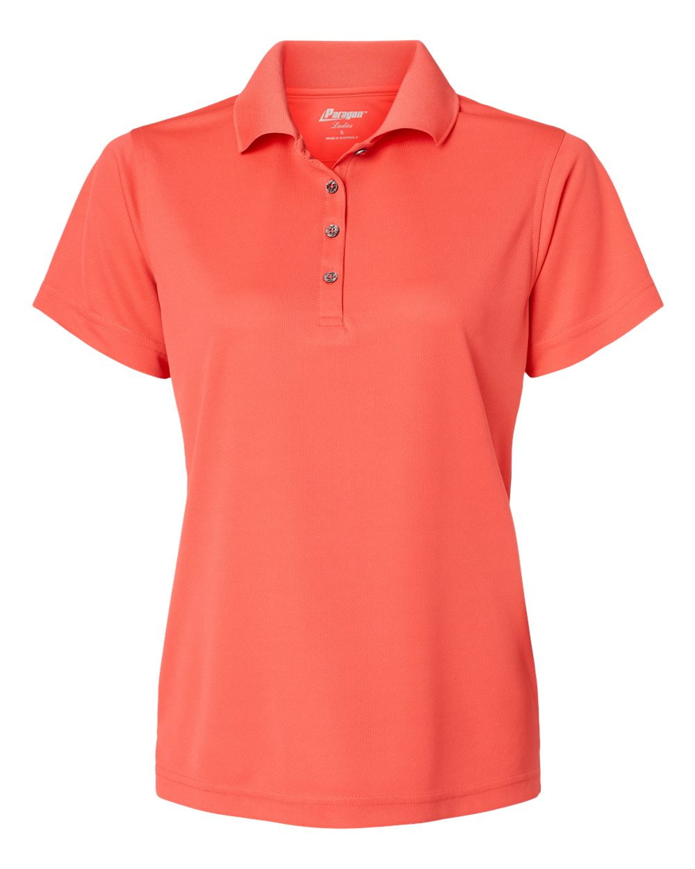 Paragon Women's Solid Mesh Polo - Paragon - Walmart Business Supplies