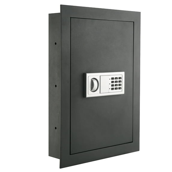Paragon Lock & Safe 7725 Superior Wall Safe, Electronic and Key Lock ...