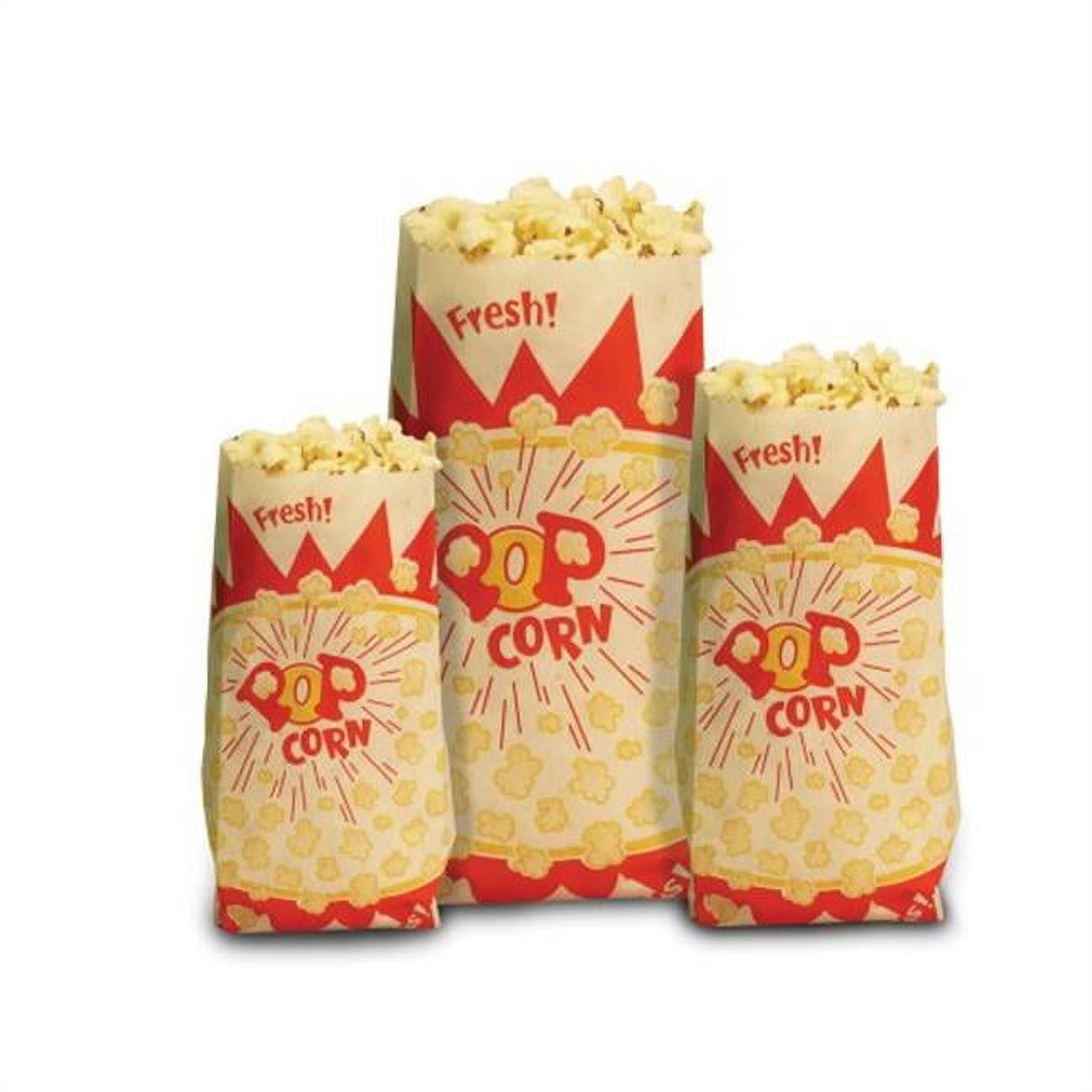 Paragon - Manufactured Fun 1030 Medium Paper Popcorn Bags - Walmart.com