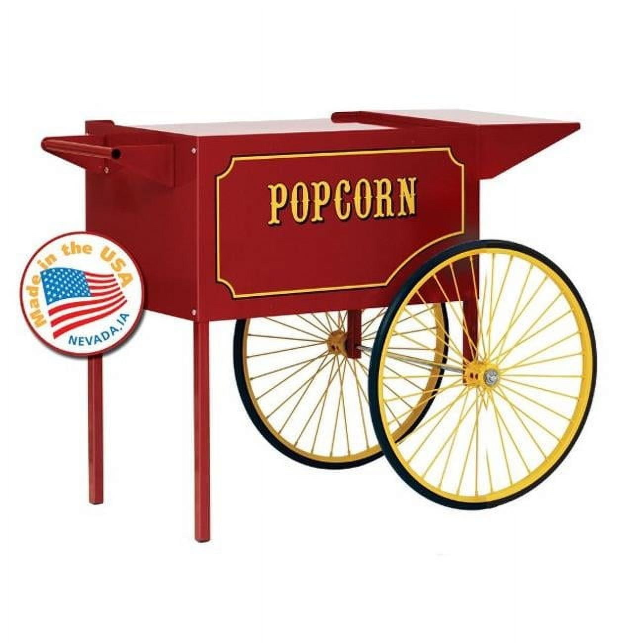 Paragon - Manufactured Fun Large Popcorn Machine Cart in Red - Walmart.com