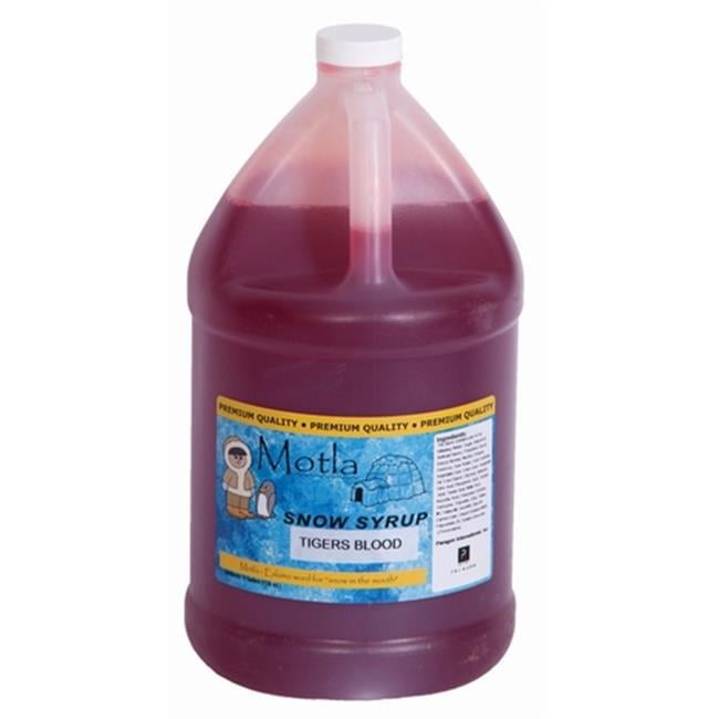 Paragon - Manufactured Fun Gallon Shaved Ice Motla Snow Cone Syrup ...