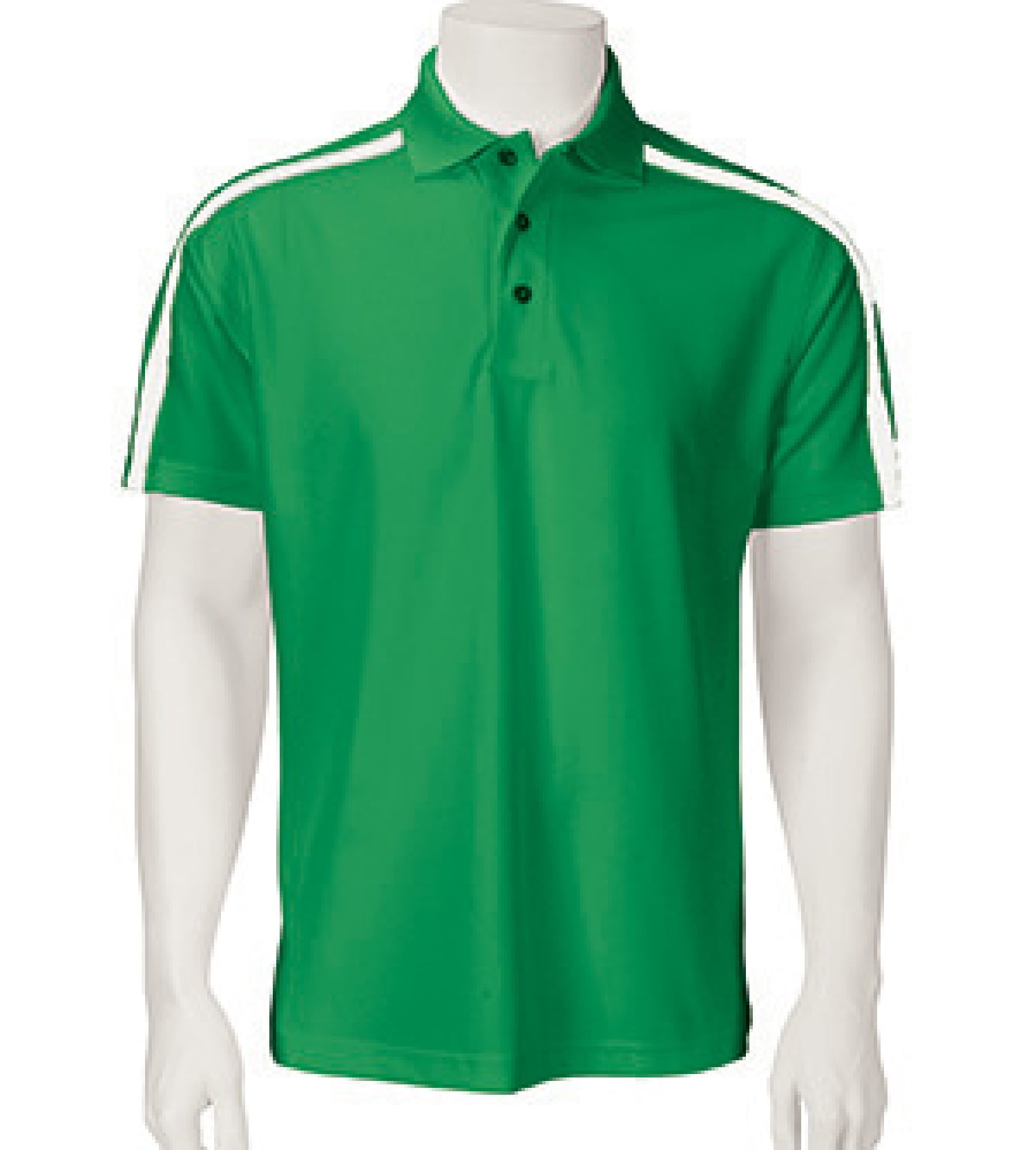 Paragon 113 Mens Performance Polo With Contrast Double Track Stripe ...
