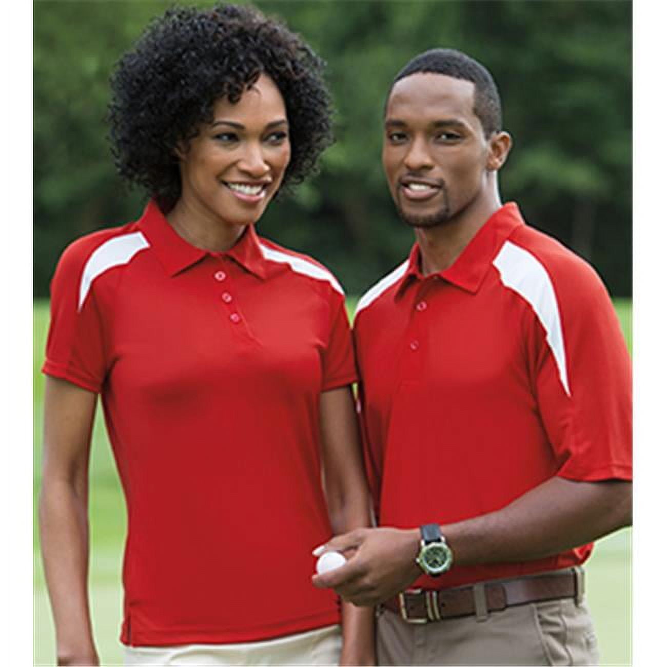 Paragon Men's Three Button Placket Polo Shirt - Walmart.com