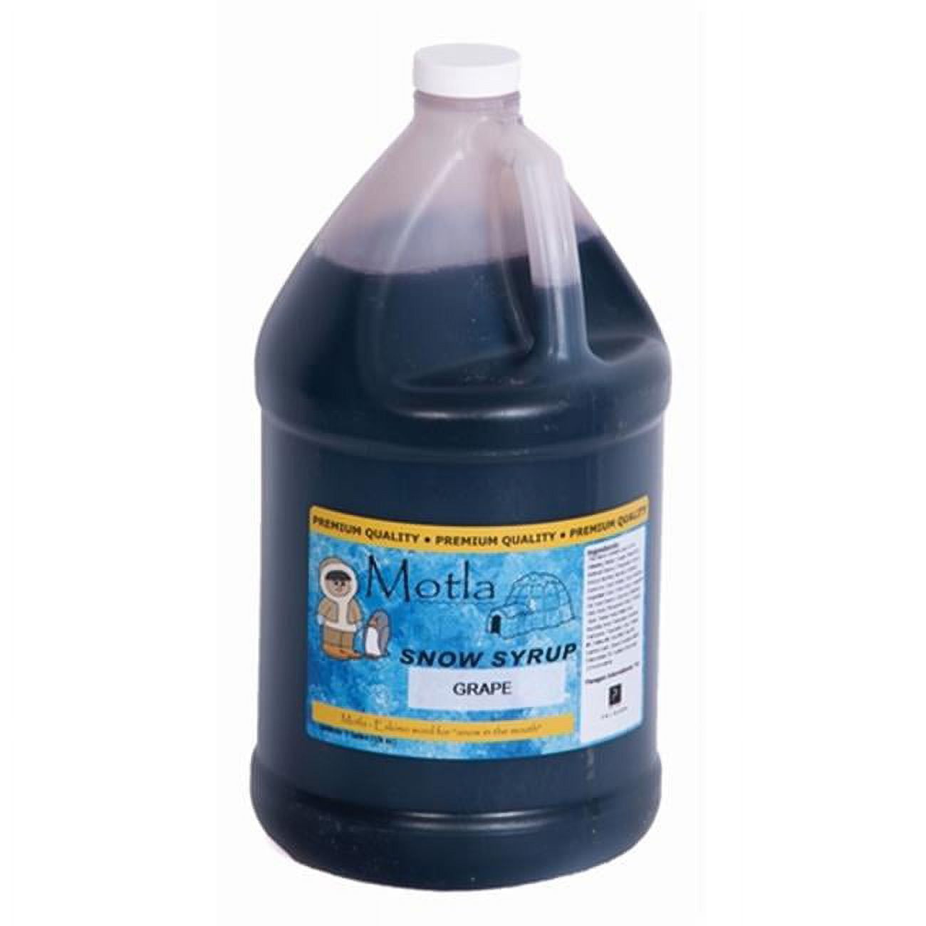 Paragon - Manufactured Fun 6306 Motla Snow Cone Syrup - Grape - Walmart.com