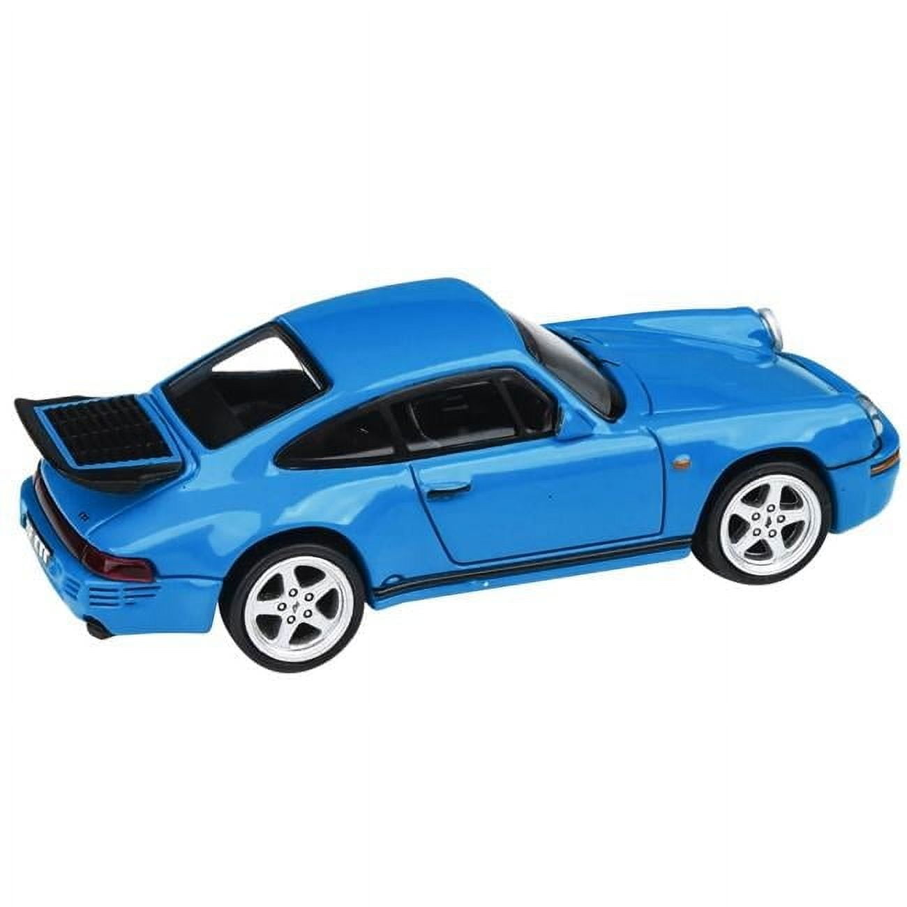 1987 RUF CTR Racing Blue 1/64 Diecast Model Car by Paragon Models ...