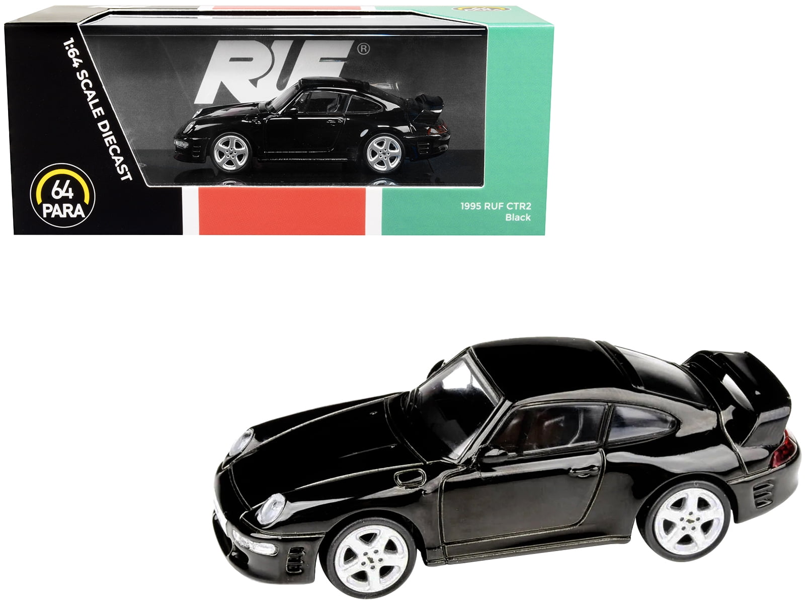 1995 RUF CTR2 Black 1/64 Diecast Model Car by Paragon - Walmart ...
