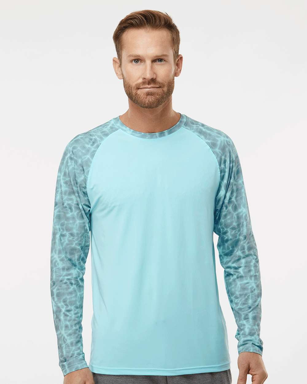 Paragon Panama Colorblocked Long Sleeve T-Shirt - Walmart.com