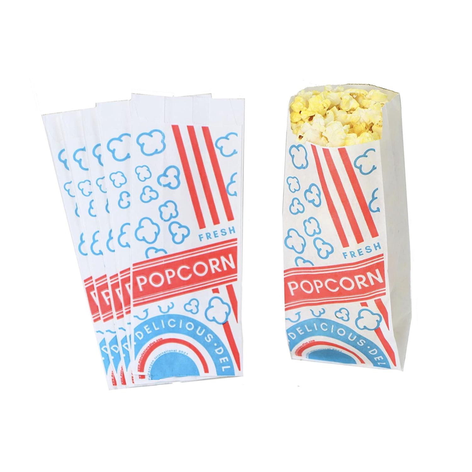 Paragon Paper Popcorn Bags-Small (1oz) - Walmart.com