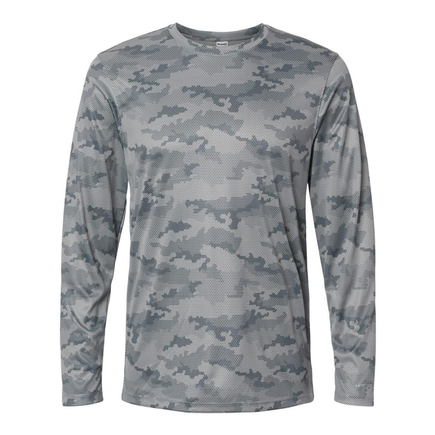 Paragon Pompano Performance Camo Long Sleeve T-Shirt - Walmart.com